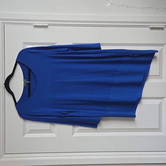 Vince Camuto | Tops | Vince Camito Blue Top | Poshmark